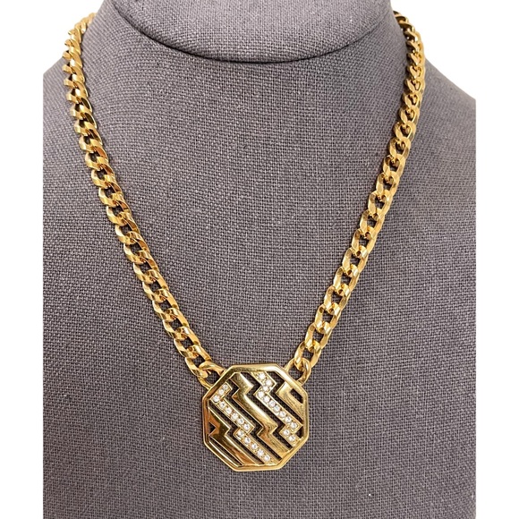 Avon | Jewelry | Vintage Avon 986 Centennial Gold Tone Pendant Necklace ...